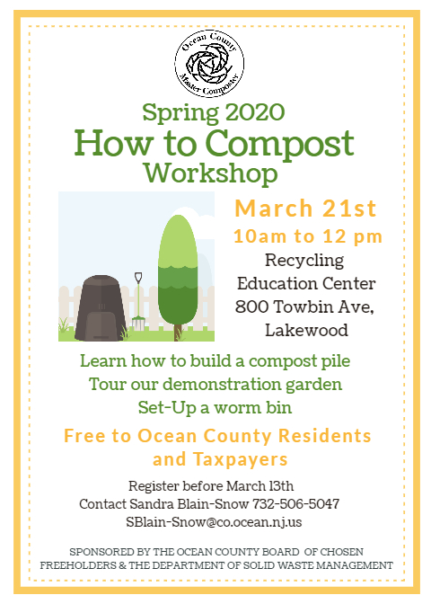 Master Composter Program | Ocean County Government